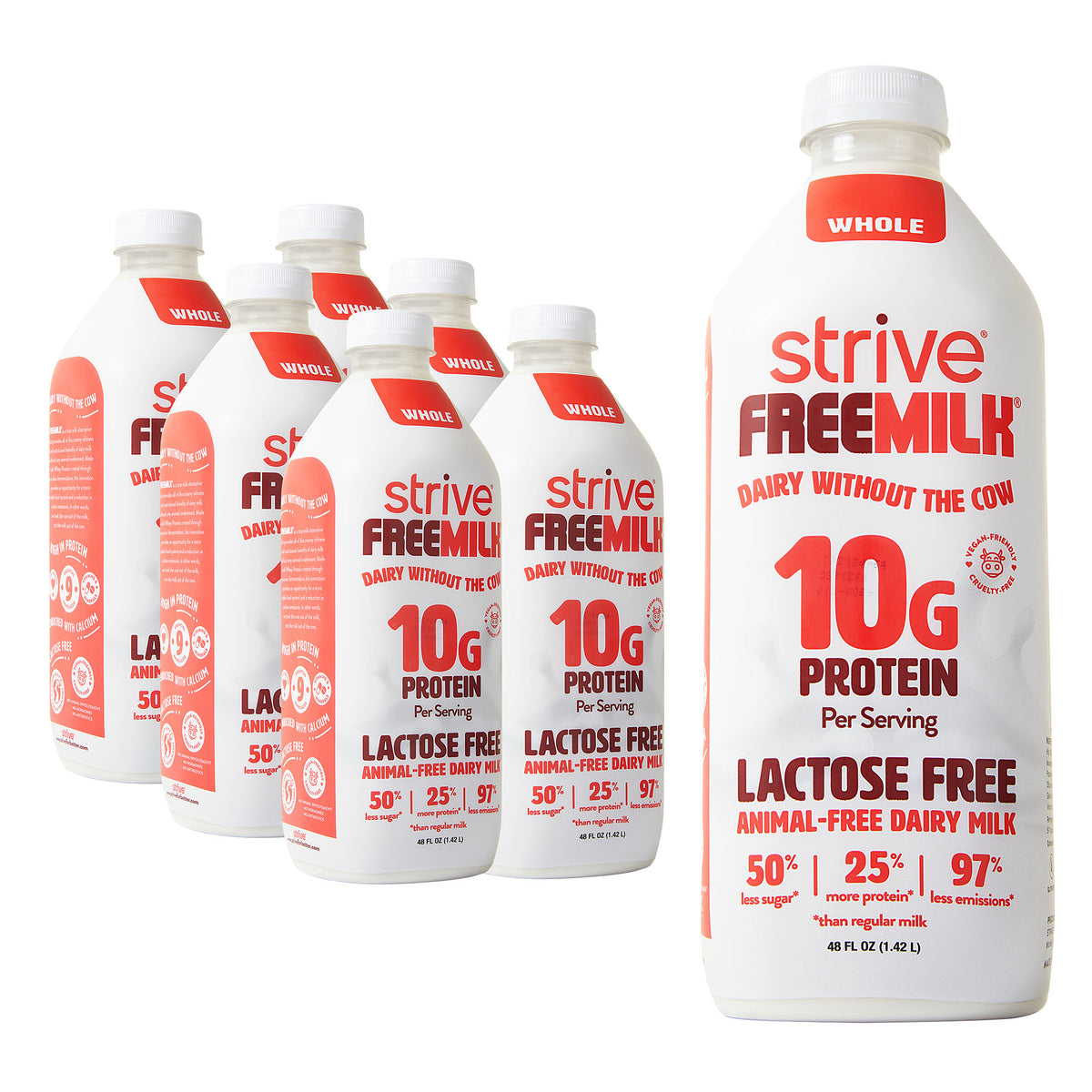 Strive FREEMILK - Animal-Free Dairy Milk / Lactose-Free – Strive Nutrition